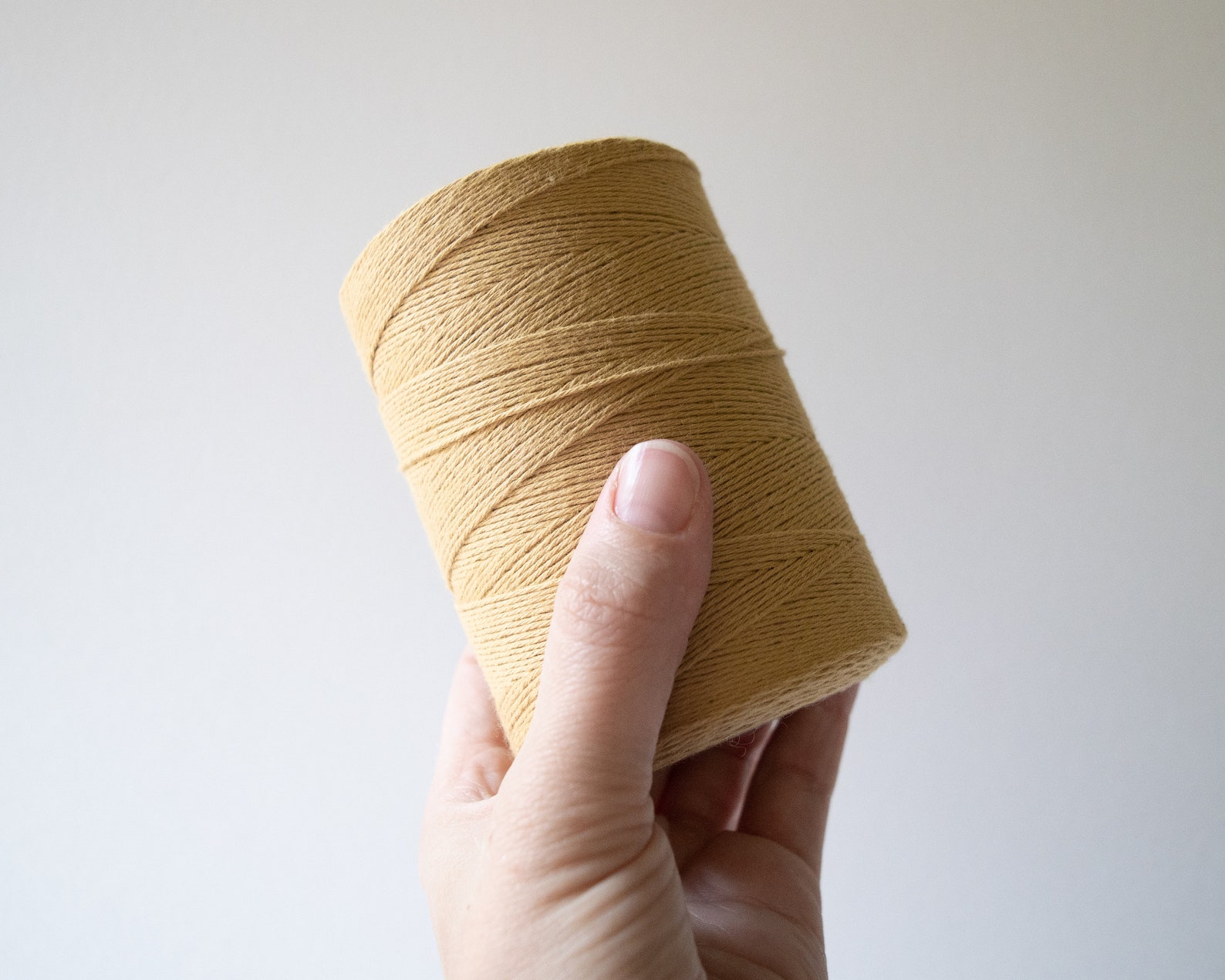 Mustard Cotton Warp Thread for Weaving - Etsy