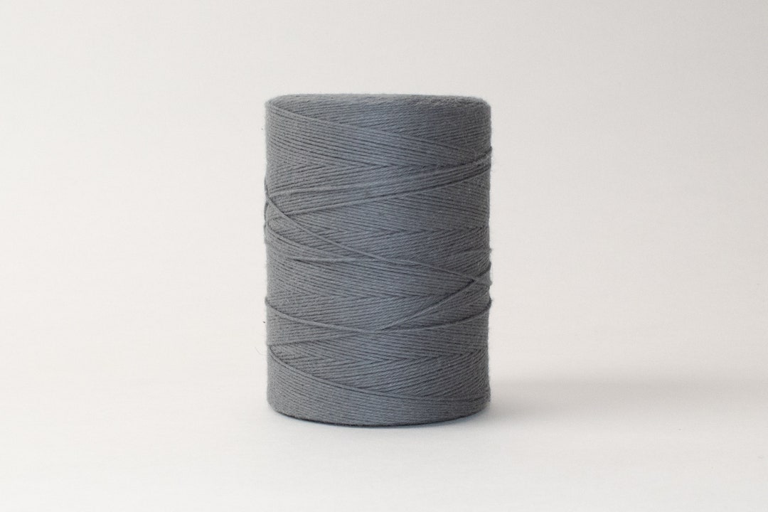 Dark Gray Cotton Warp Thread for Weaving - Etsy