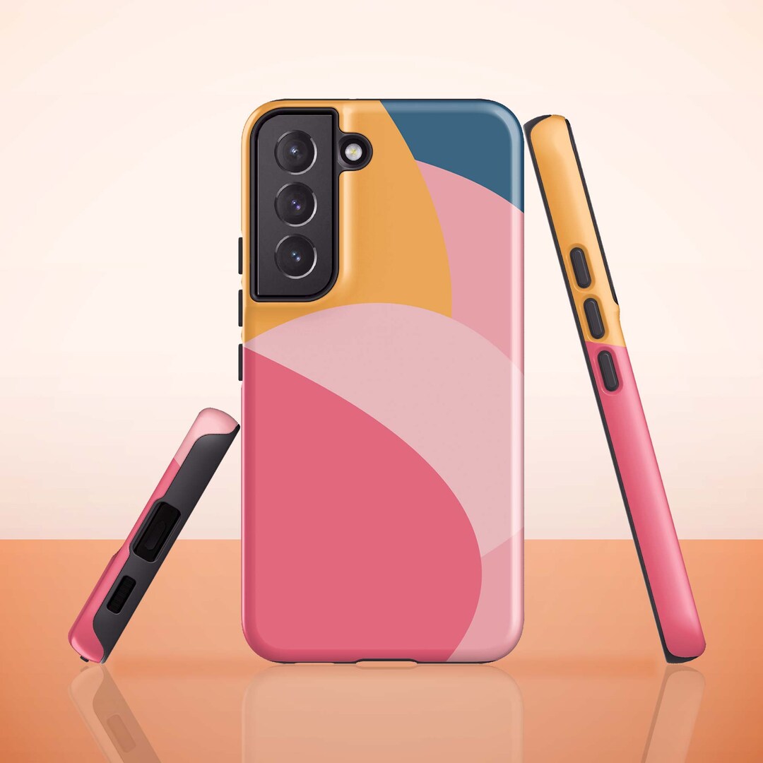 Pastel Geometric Phone Case for Samsung Galaxy S23, Galaxy S22 Ultra ...