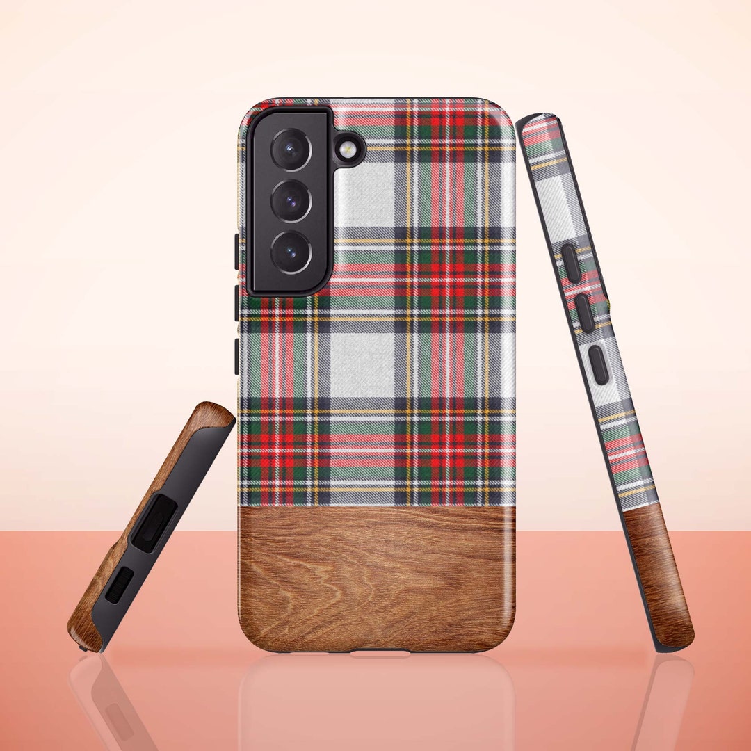 Tartan Plaid Phone Case for Samsung Galaxy S23, Galaxy S22 Ultra, S21 ...