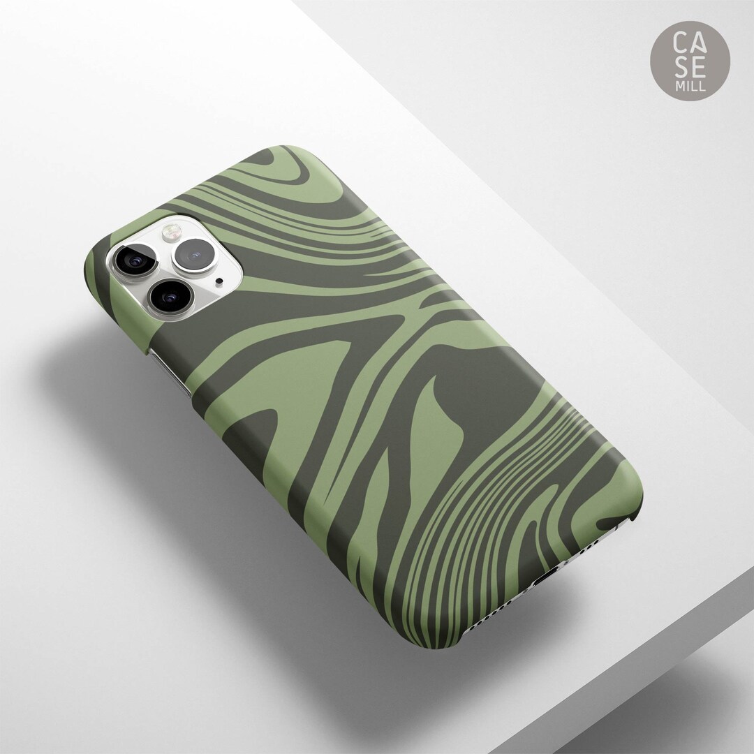 Green Liquid Marble Phone Case: Iphone, Samsung, Pixel - Etsy