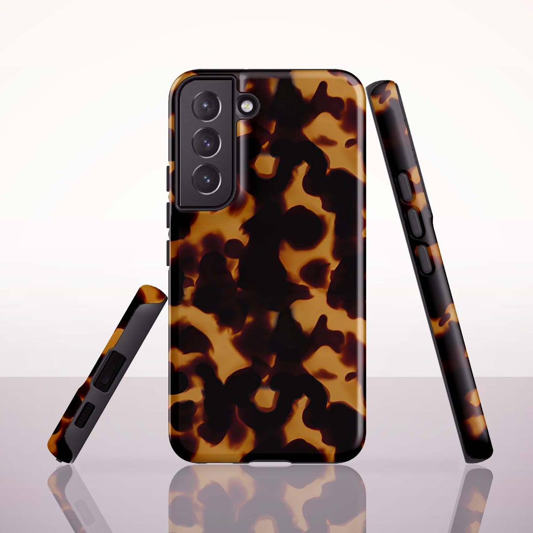 Tortoise Shell Phone Case for Samsung Galaxy S26, S25, S24 Plus, S23 ...