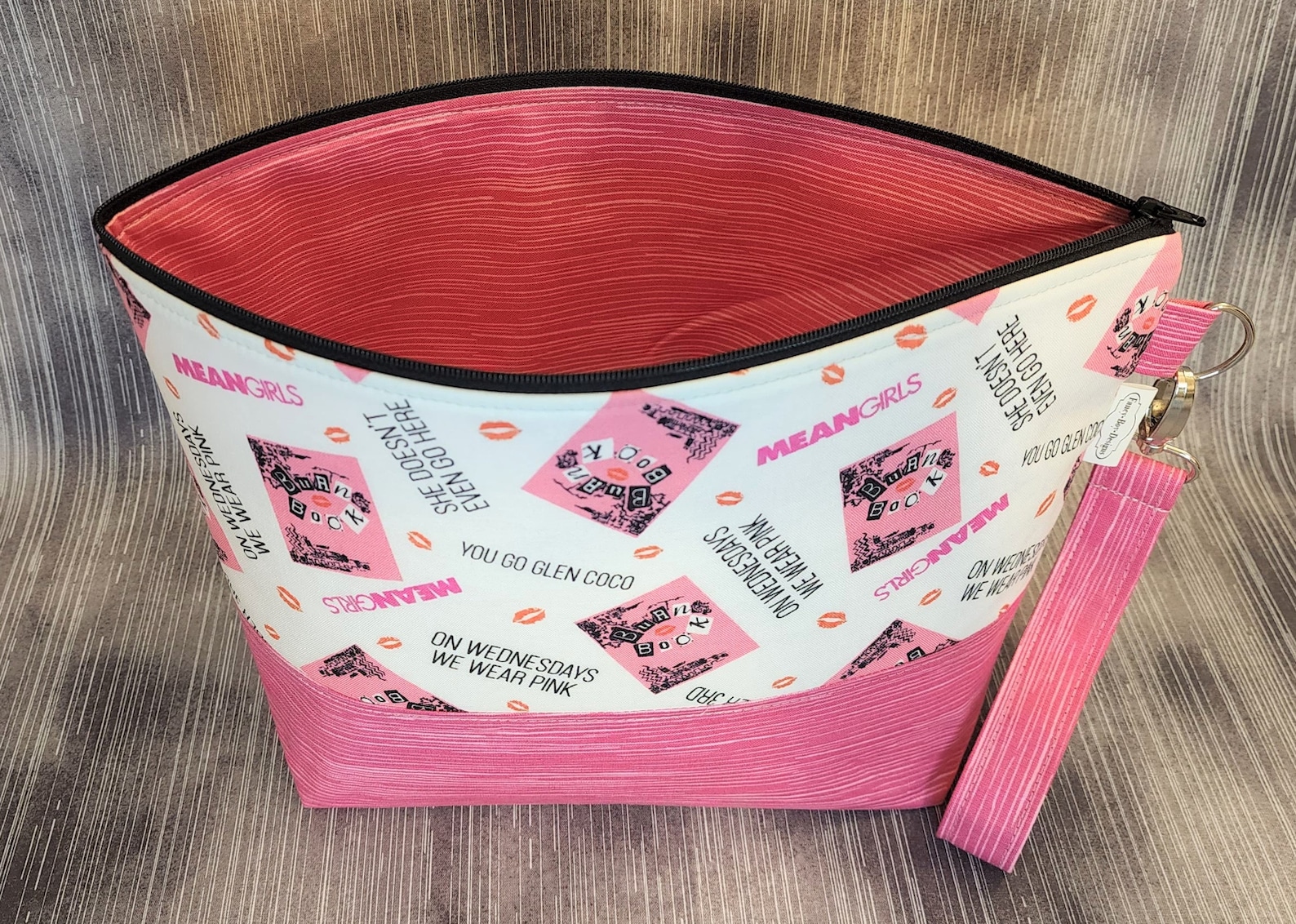 Mean Girl's Burn Book Project Bag Medium Knitting Bag - Etsy