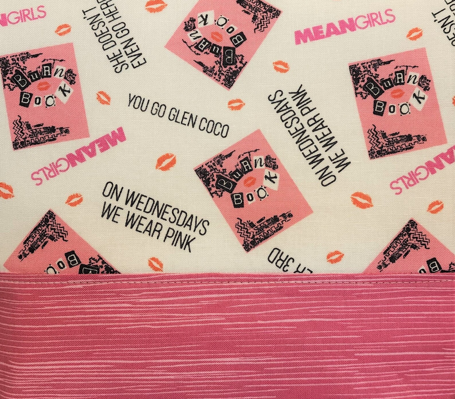 Mean Girls Burn Book Project Bag, Knitting Crochet Bag - Etsy