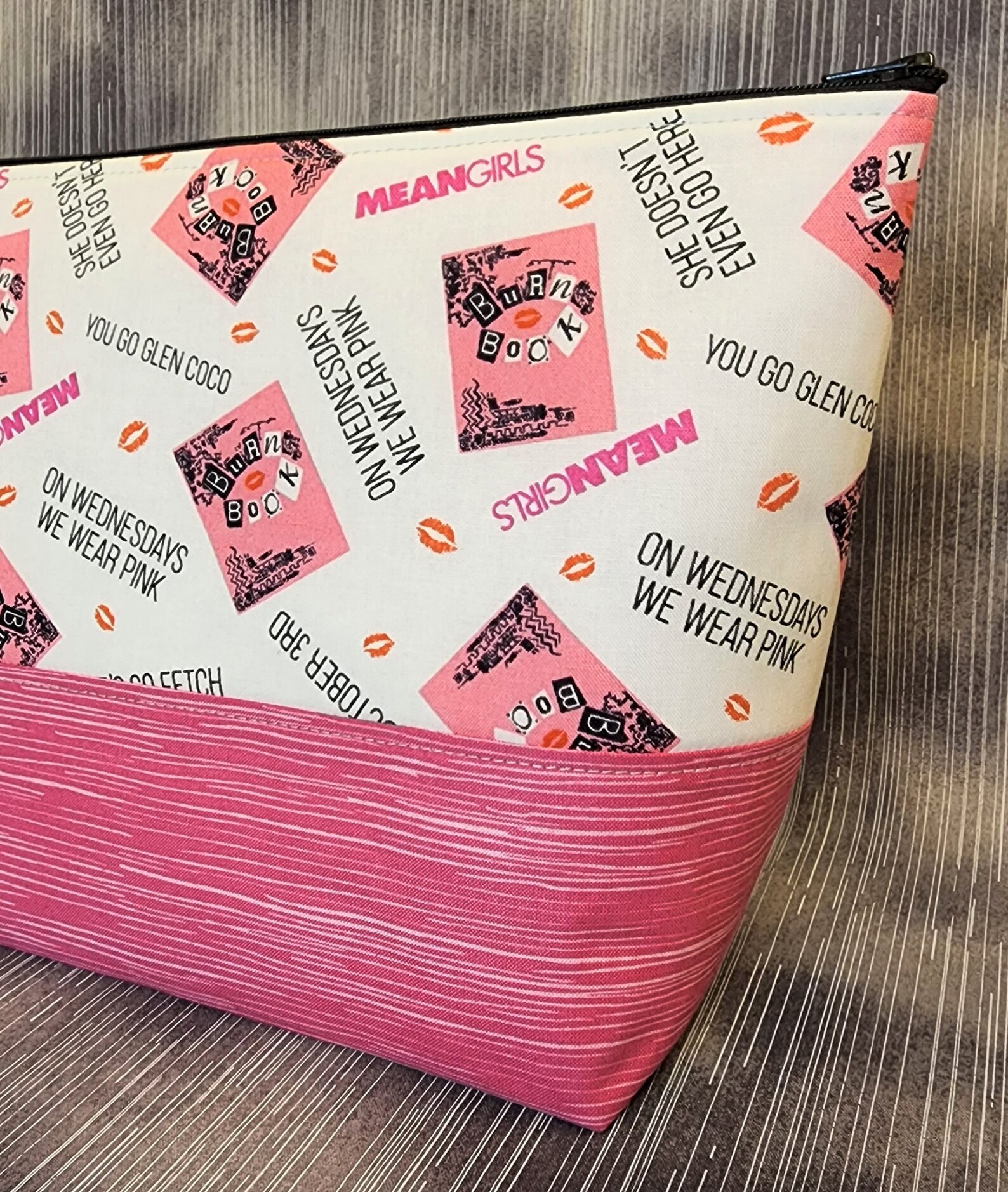 Mean Girls Burn Book Project Bag, Knitting Crochet Bag - Etsy
