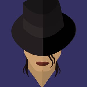Smooth Criminal Original Icon Design Print -print Only - Etsy