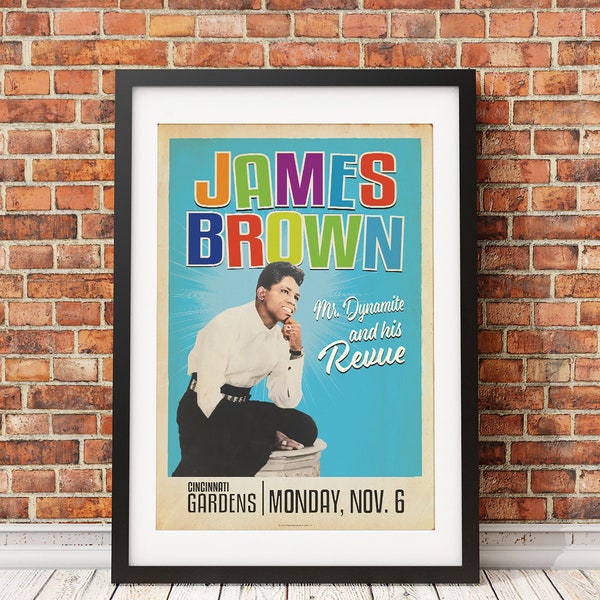 James Brown Poster - Etsy
