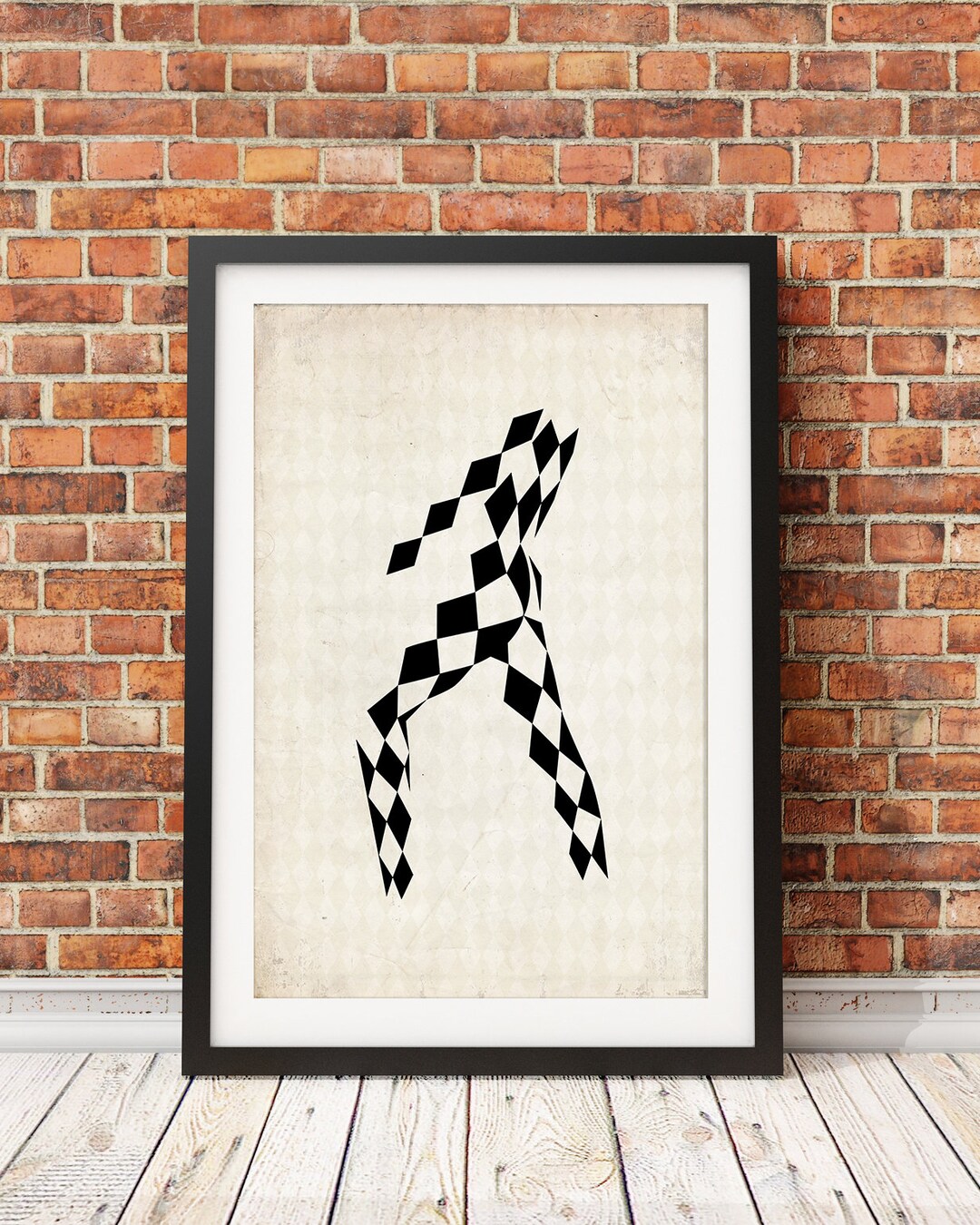 British Glam Rock Original Poster Print Design -print Only - Etsy