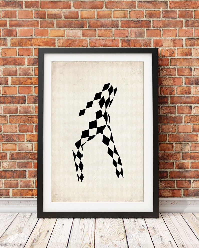 British Glam Rock Original Poster Print Design -print Only - Etsy