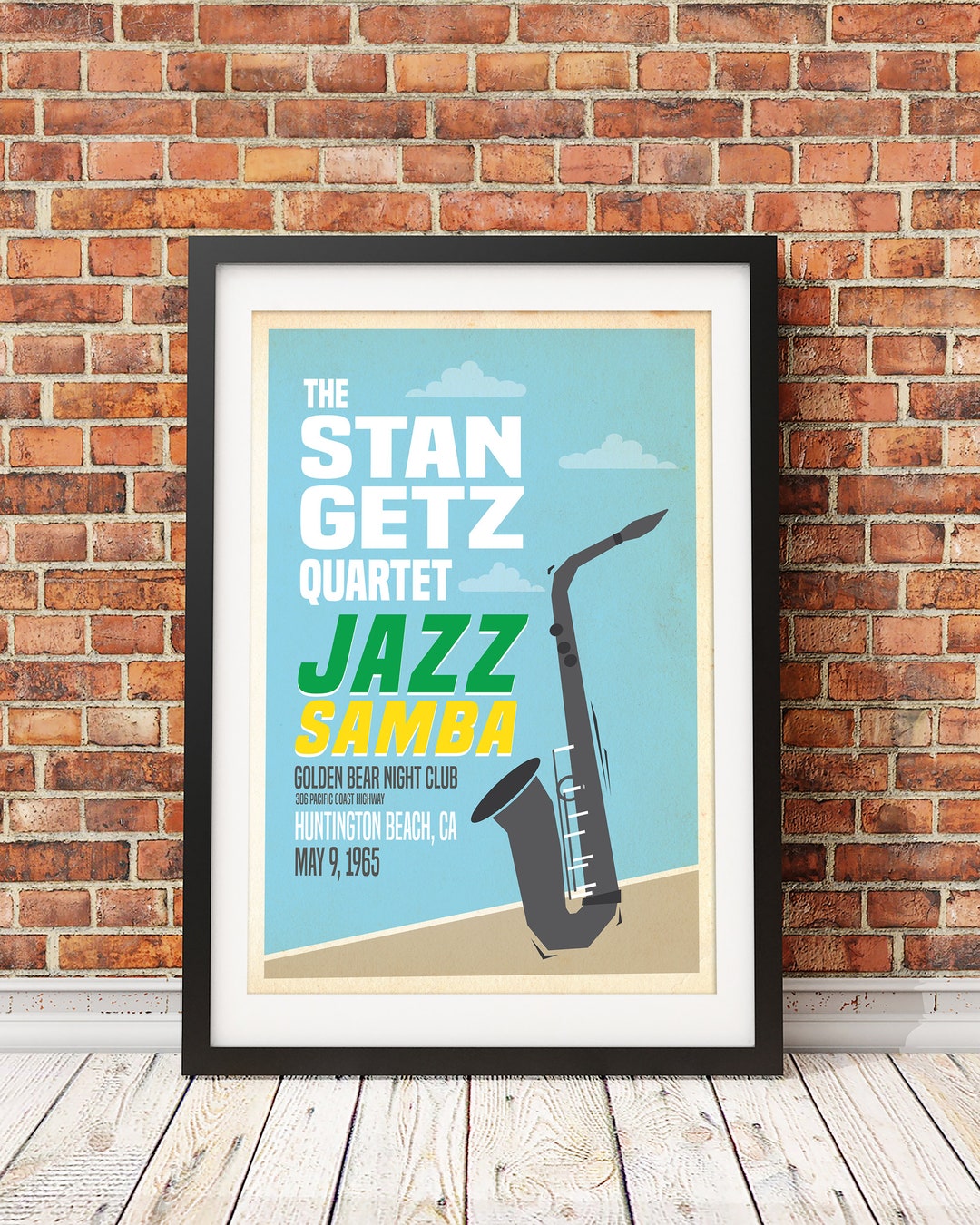 Stan Getz, Jazz Samba Print - Officially Licensed Fine Art - High ...