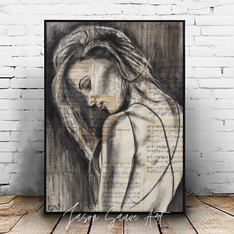Woman Back Painting - Etsy
