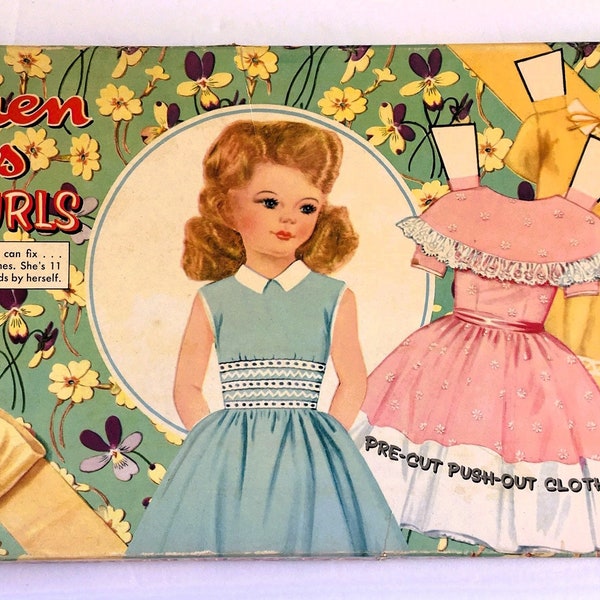 Whitman Paper Dolls - Etsy