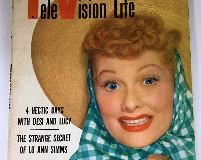 Vintage RARE Television Life Magazine With Lucille Ball on Cover May ...