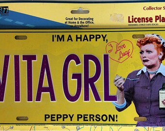 Lucy Tin Sign - Etsy