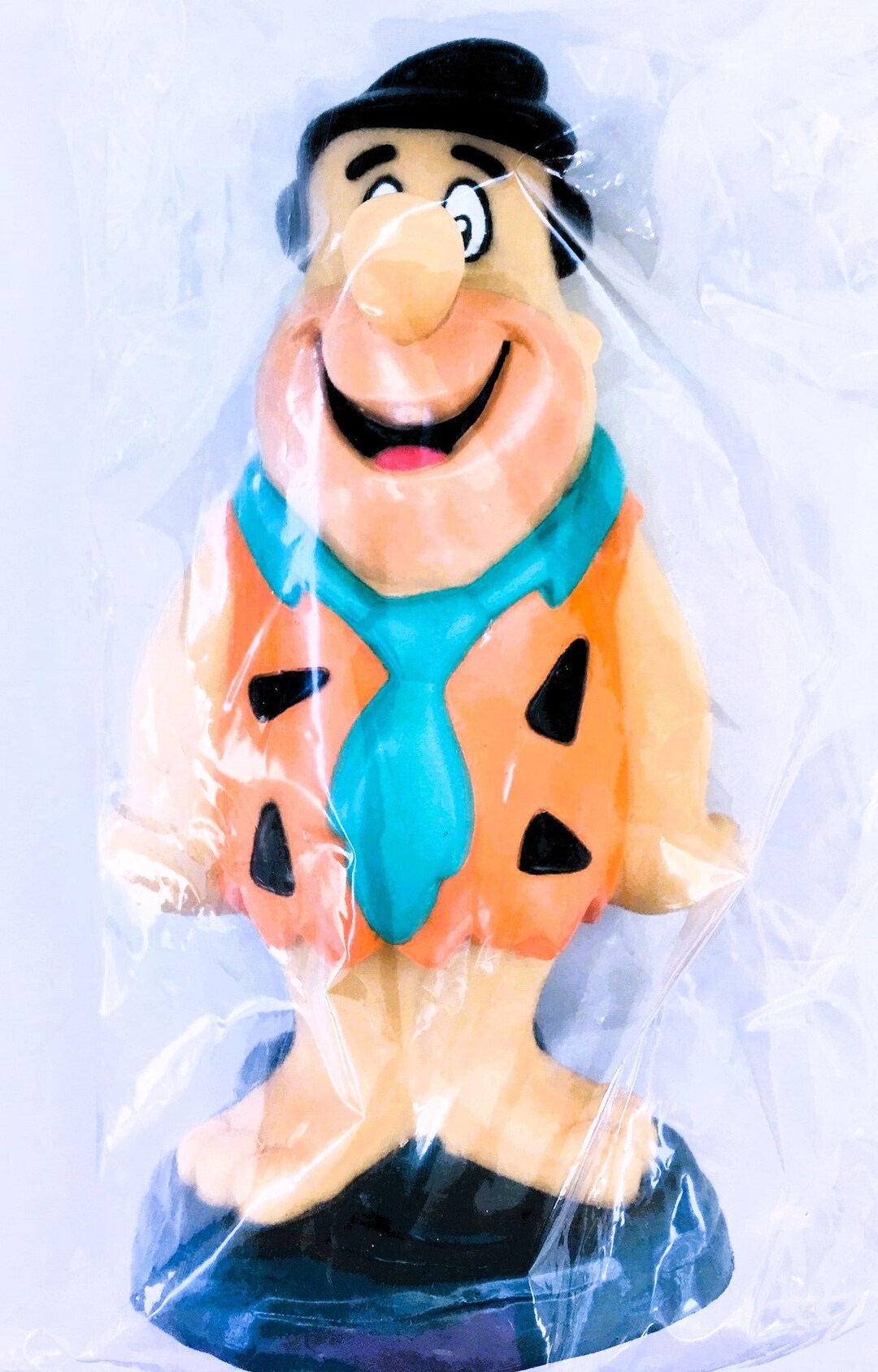 Vintage 1994 FRED FLINTSTONE Plastic Toy Figure New Old Stock in Bag ...