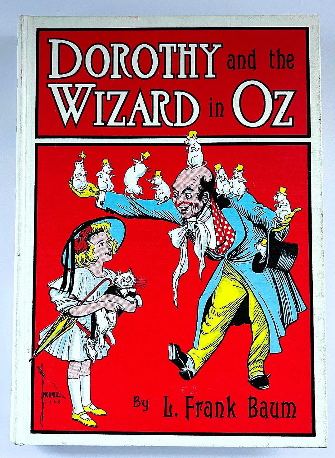 Vintage Wizard of Oz Dorothy and the Wizard in Oz White Edition ...