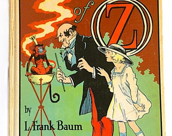 Vintage the Magic of Oz White Edition Hardcover Wizard of Oz Book L ...