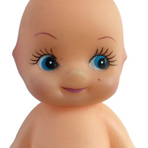 Vintage 1970's Mini Kewpie Doll Adorable 4 Rubber Kewpie Baby Doll ...