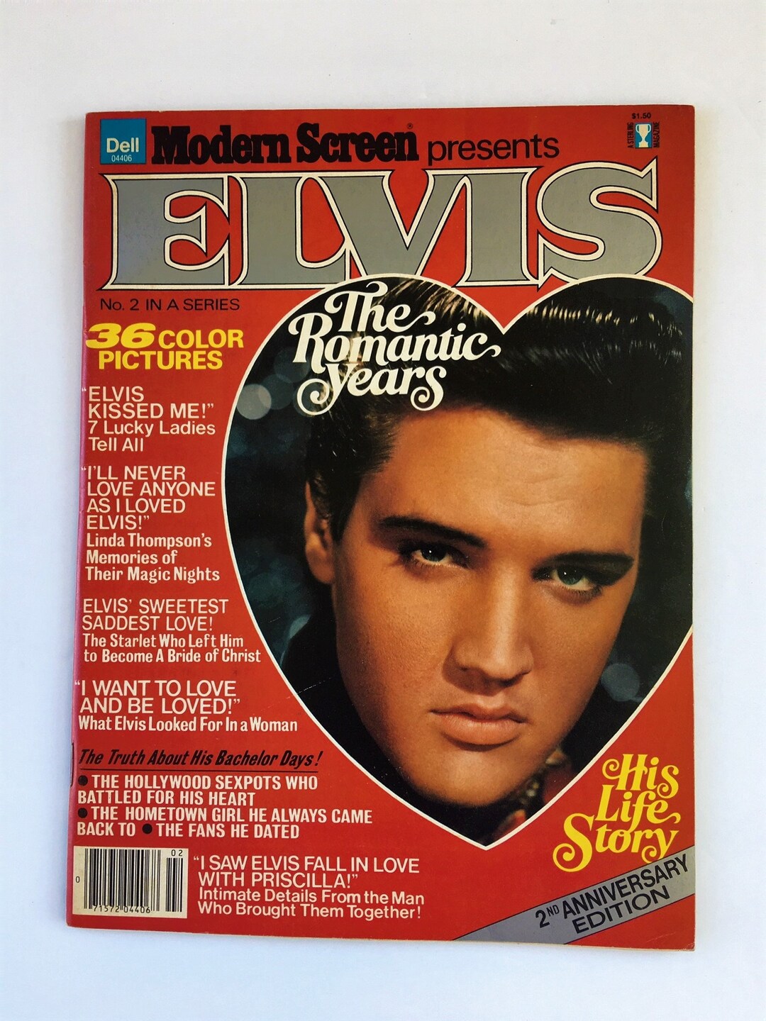 Modern Screen Elvis Magazine Presents the Romantic Years Collector ...