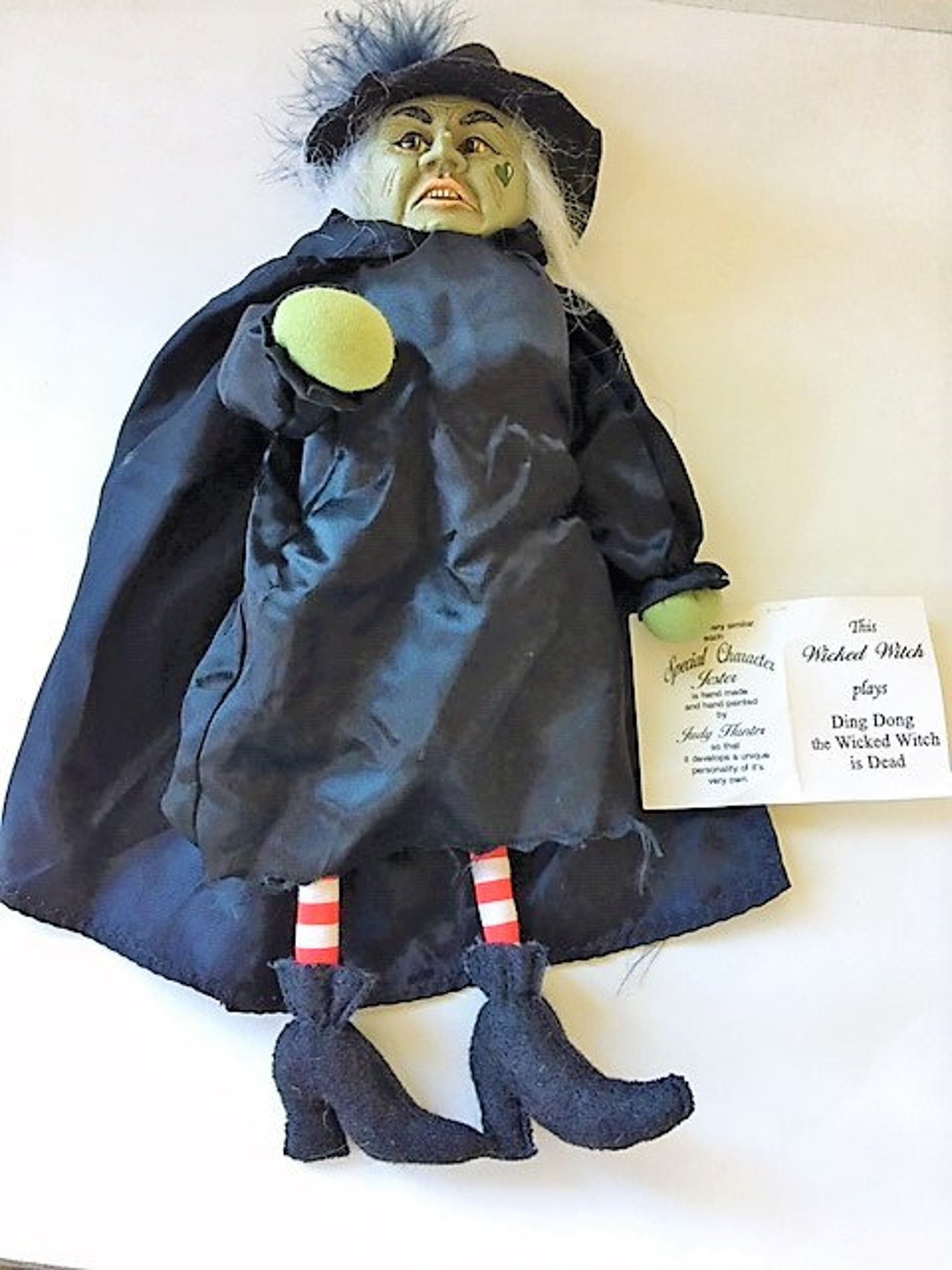 Vintage RARE 1990's WIZARD Of OZ Musical Jester Dolls Set | Etsy