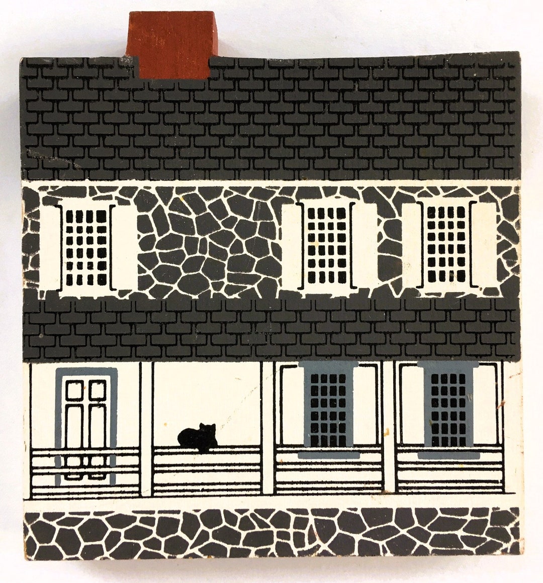 Vintage 1988 Cat's Meow Jonathan Hager House Hagerstown Series Wood ...
