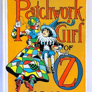 Vintage the Patchwork Girl of Oz White Edition Hardcover Wizard of Oz ...