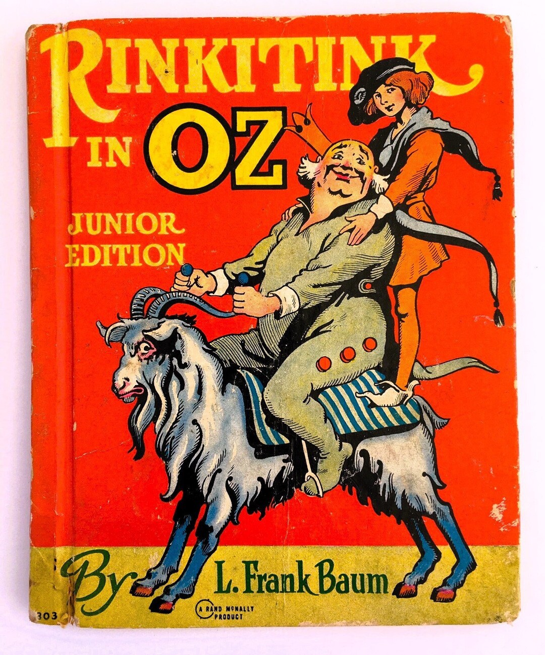 Vintage 1939 Rinkitink in Oz Junior Edition Book ~ Wizard of Oz L Frank ...