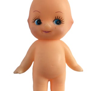 Vintage 1970's Mini Kewpie Doll Adorable 4 Rubber Kewpie Baby Doll ...