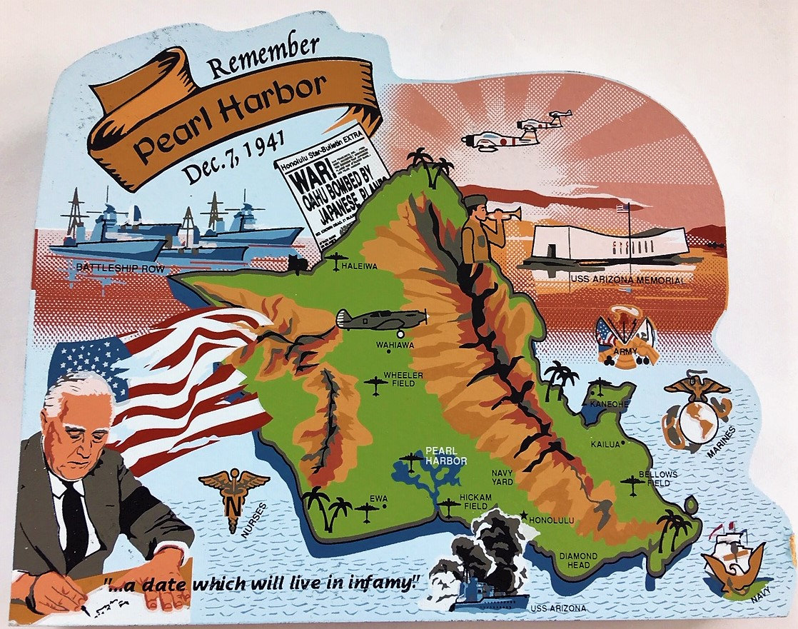 Honolulu Pearl Harbor Map