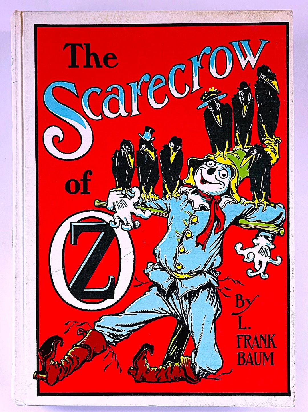 Vintage the Scarecrow of Oz White Edition Hardback Book ~ the Reilly ...