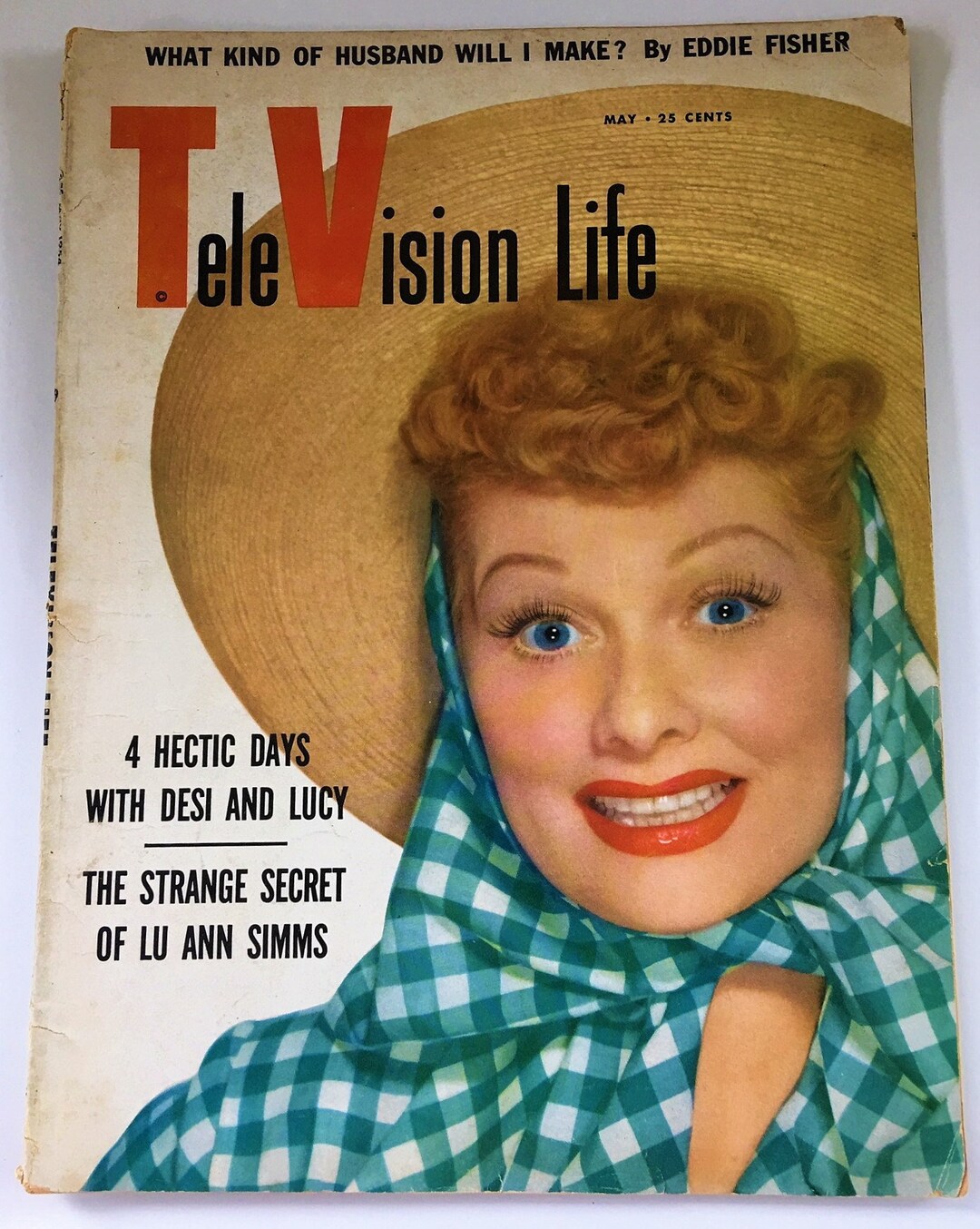Vintage RARE Television Life Magazine With Lucille Ball on Cover May ...