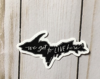 Upper Peninsula Sticker - Etsy
