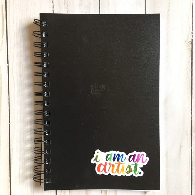 Vinyl Sticker I Am an Artist Sticker Vinyl Laptop Water Bottle ...