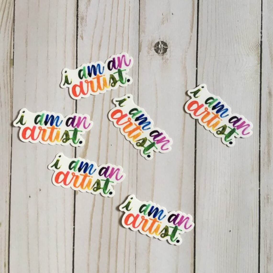 Vinyl Sticker I Am an Artist Sticker Vinyl Laptop Water Bottle ...