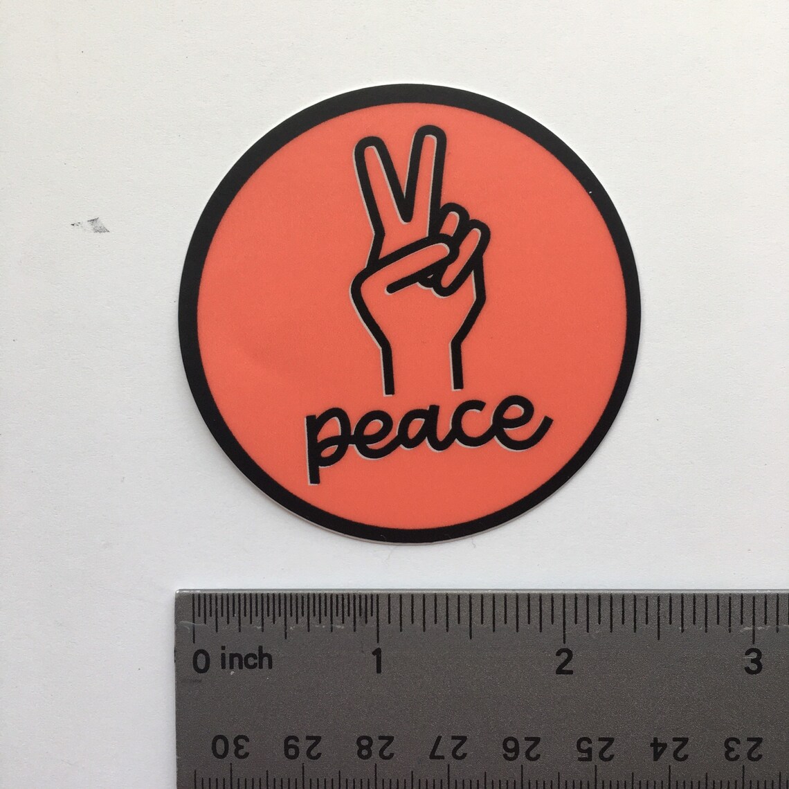Vinyl Sticker Peace Sign Laptop Water Bottle Peace Out Sticker Peace ...