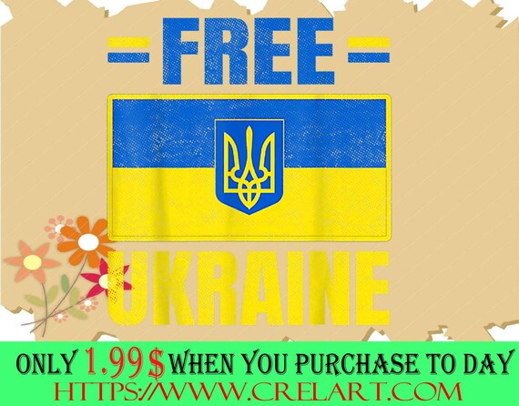 Prints Wall Décor Stand with Ukraine downloadable Peace for Ukraine ...