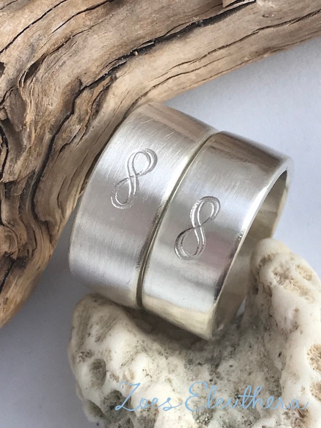 Ring Silver Infinity Couple Wedding Marriage Friendship - Etsy