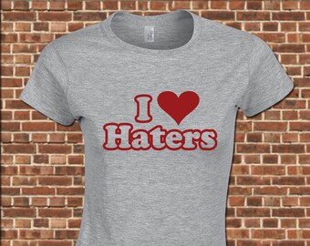 I love haters | Etsy