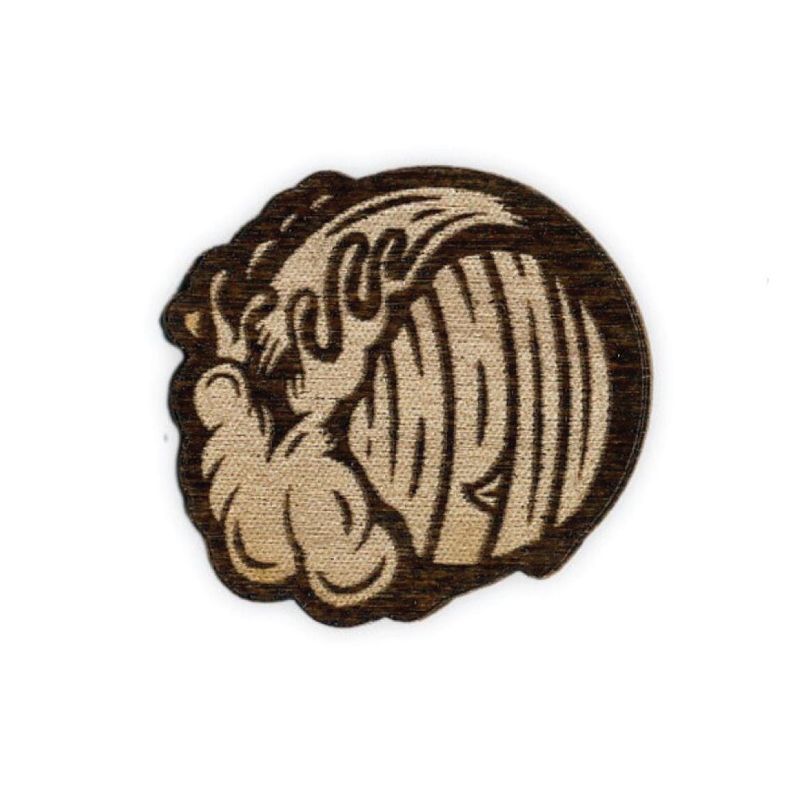 Wave Laser Cut Lapel Pin - Etsy