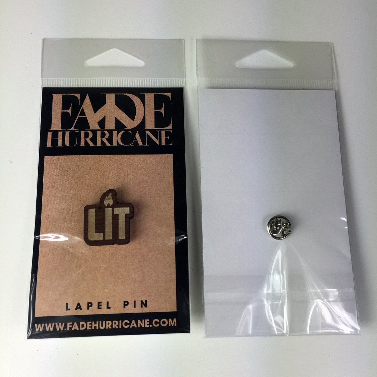 Lit Laser Cut Lapel Pin - Etsy