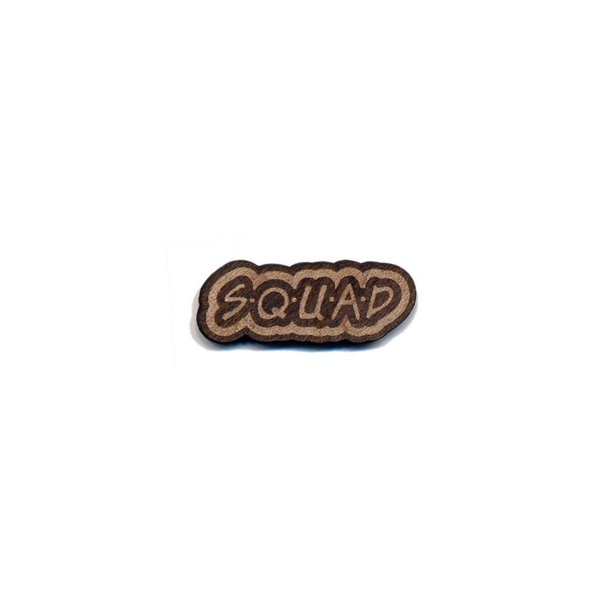 Squad Laser Cut Lapel Pin - Etsy
