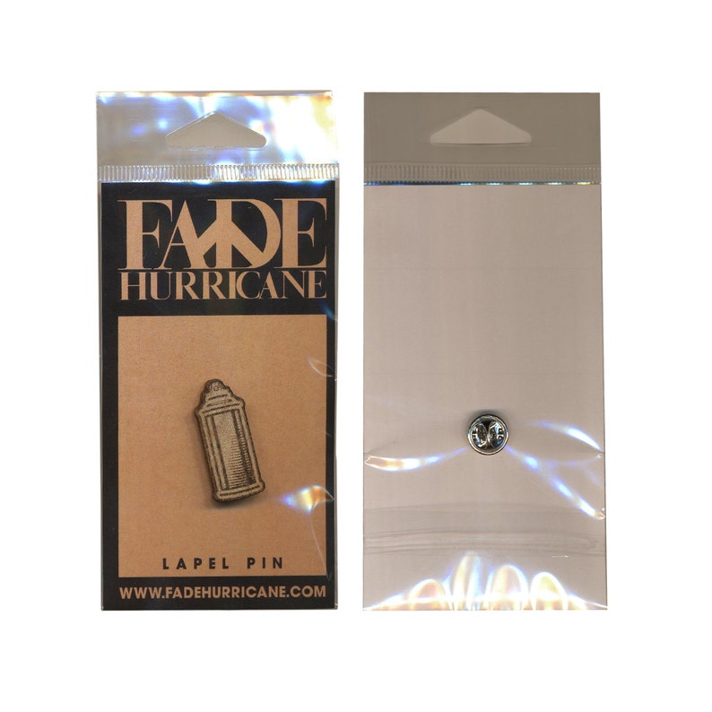 Spray Can Laser Cut Lapel Pin - Etsy