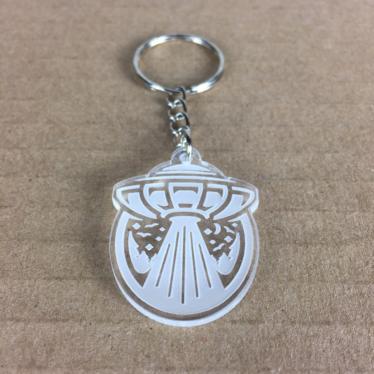 Laser Cut / UFO / Keychain - Etsy