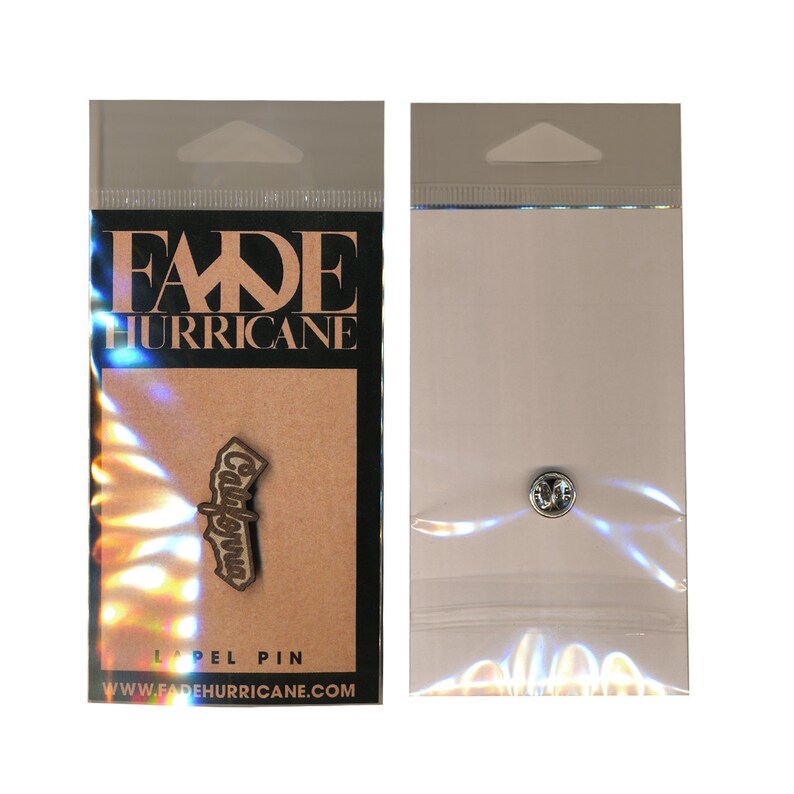 California Laser Cut Lapel Pin - Etsy