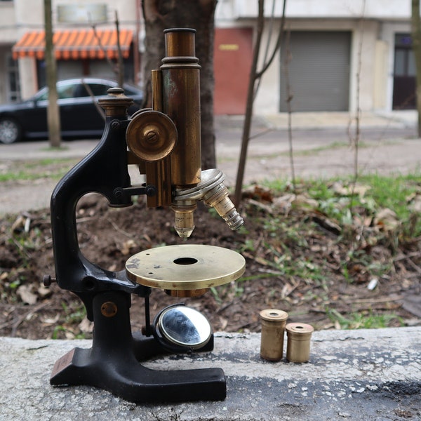 Antique Microscope - Etsy