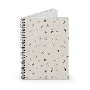 Airplanes Spiral Notebook | Pilot Notes | Aviation Journal | Gift for ...