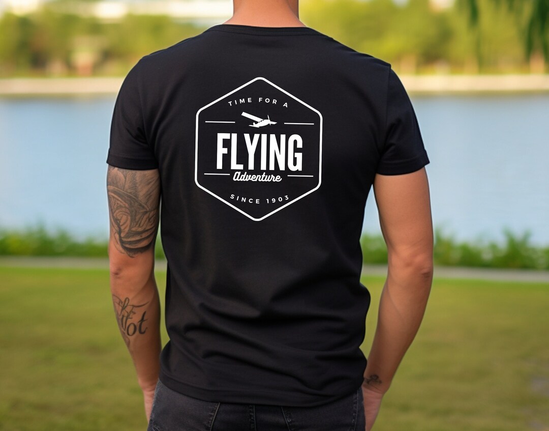 Time for a Flying Adventure Shirt | Pilot Shirt | Aviation Tee | Pilot ...