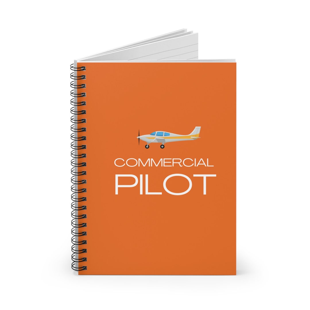 Commercial Pilot Notebook | Flight Training Notes | Airplane Journal ...