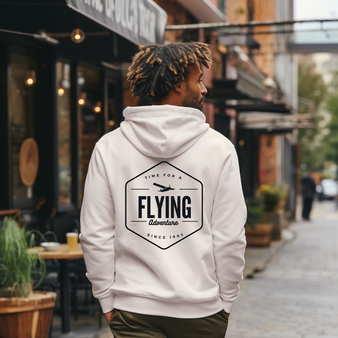 Time for a Flying Adventure Hoodie | Aviation Sweatshirt | Gift for ...