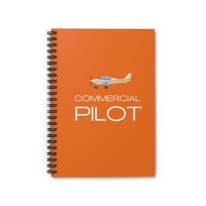 Commercial Pilot Notebook | Flight Training Notes | Airplane Journal ...